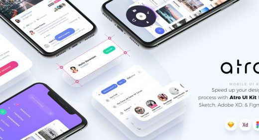 Figma Mobile App Templates - UXCrush