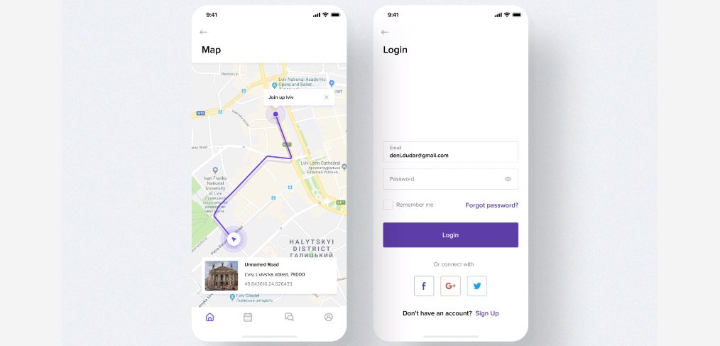 Free Figma travel app template - UX Crush