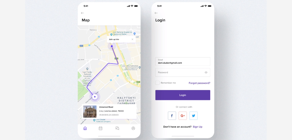 Free Figma travel app template - UX Crush