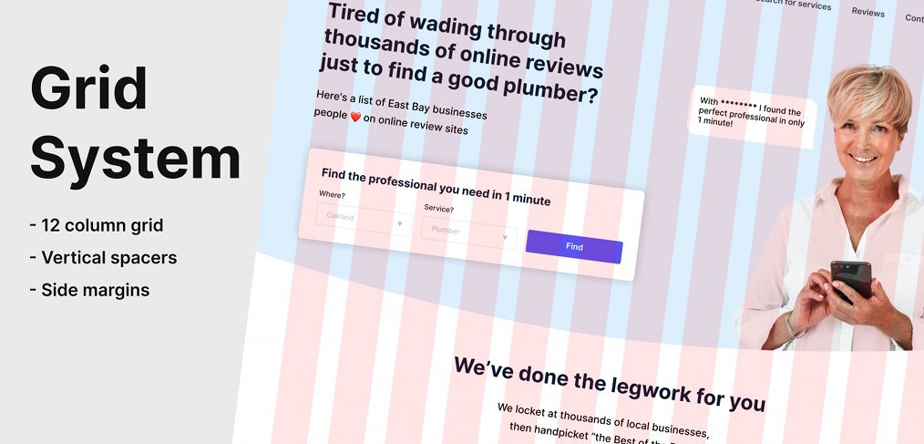 12 Column Figma grid system - UX Crush
