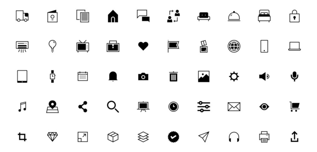 50 free Figma generic icons - UX Crush