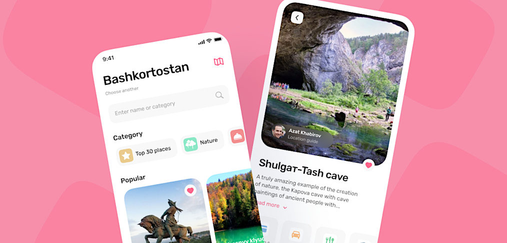 Figma Travel app template - UX Crush